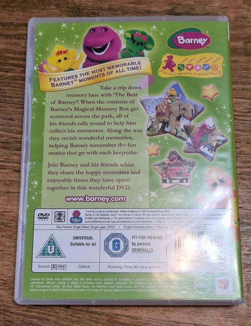 BARNEY - THE Best Of Barney (DVD, 2009) £5.40 - PicClick UK