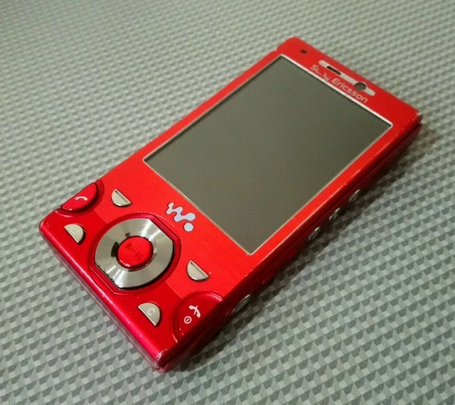 SONY ERICSSON WALKMAN W995 - Téléphone portable rouge énergétique ...
