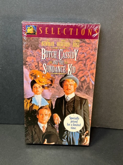 “BUTCH CASSIDY AND the Sundance Kid” 1969 (VHS) Paul Newman Robert ...