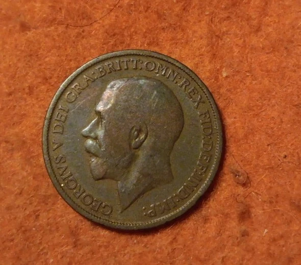 ONE PENNY 1912 Großbritannien King George V. EUR 1,00 - PicClick DE