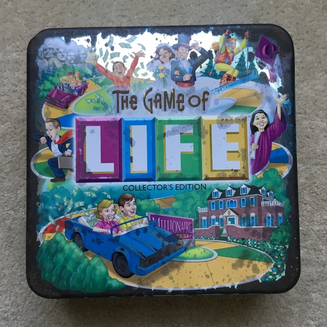 BOÎTE EN ÉTAIN The Game Of Life Collectors Edition par Milton Bradley ...