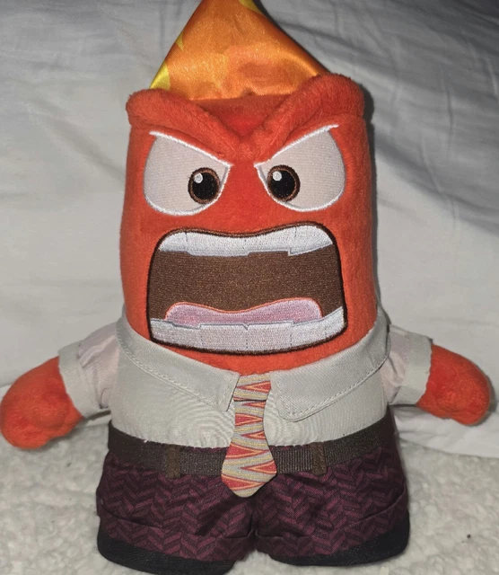 DISNEY PIXAR INSIDE Out Anger Talking Plush Toy Tomy 10" Pre-Owned ...