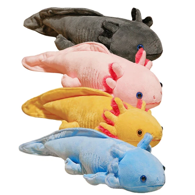 AXOLOTL COLORFUL NEWT Plush Toy Plushie Salamander Plush Toy Children ...