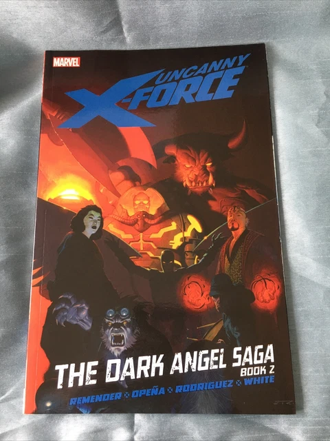 MARVEL GRAPHIC NOVEL comic - Uncanny X-Force - The Dark Angel Saga book ...