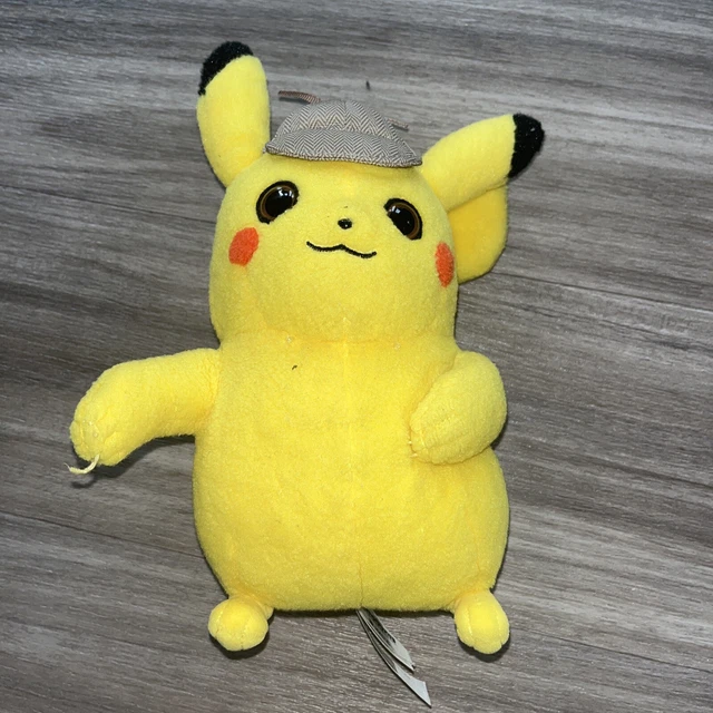 POKEMON DETECTIVE PIKACHU Plush Soft Toy 9" | Wicked Cool Toys WCT ...