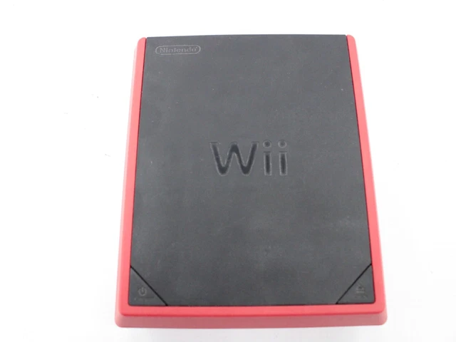 NINTENDO WII MINI Game Console Black/Red Bundle Inc - 2 Controllers ...