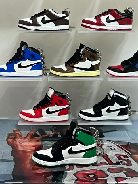 3D RARE NIKE Air Jordan 1 Lucky Green Sneaker Keychain $25.99 - PicClick CA