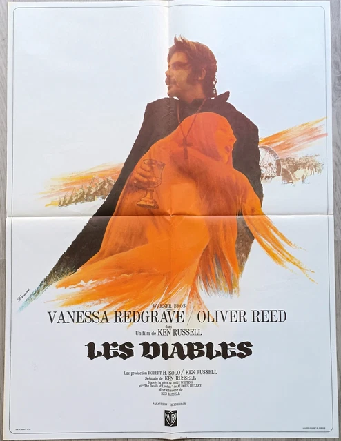 LES DIABLES/KEN RUSSELL/AFFICHE Originale 60X80 Cm/Vanessa Redgrave/The ...