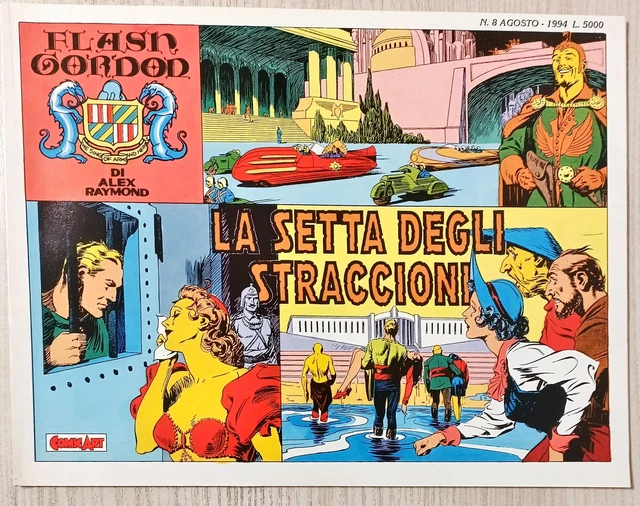 FLASH GORDON 8 La Setta degli Straccioni Comic Art 1994 Alex Raymond £5 ...