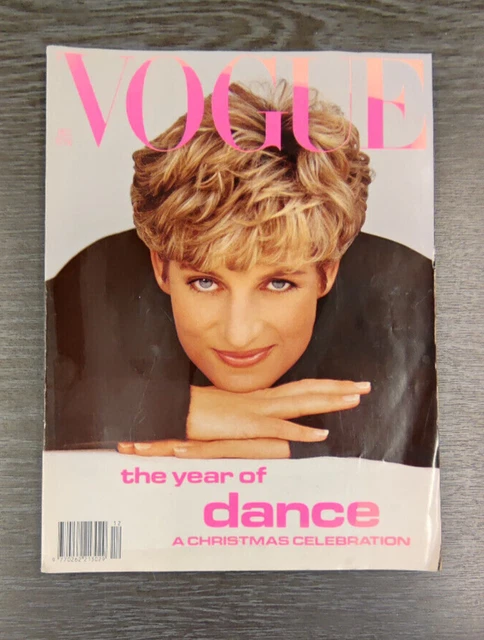 VOGUE MAGAZINE: DECEMBER 1991 - Princess Diana £39.99 - PicClick UK