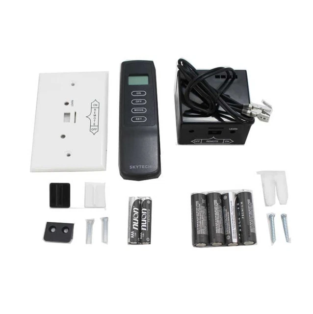 SKYTECH 1001TH-A THERMOSTAT On/Off Fireplace Remote Control Kit $99.99 ...