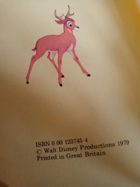 WALT DISNEY'S BAMBI Grows Up. A Collins Cubs Book £1.38 - PicClick UK
