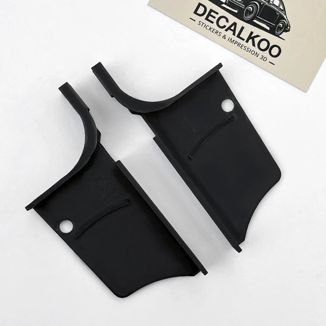 CACHE CHARNIÈRE VIDE poche - Audi A3 S3 8L - Kit gauche et droite EUR ...