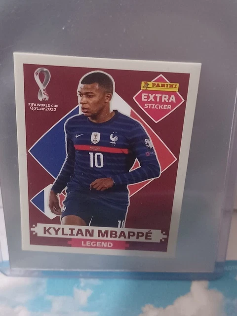 EXTRA STICKER KYLIAN Mbappe Base Panini World Cup Qatar 2022 Collector ...