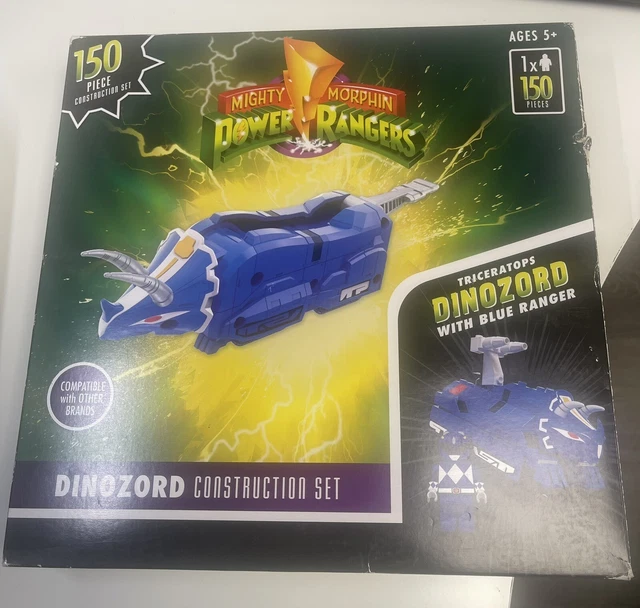 MIGHTY MORPHIN POWER rangers Dinozord Construction Set 🔥 £18.00 ...