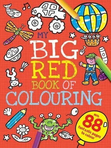 MY BIG RED Book of Colouring (My First Mega Colouring) Book The Cheap ...