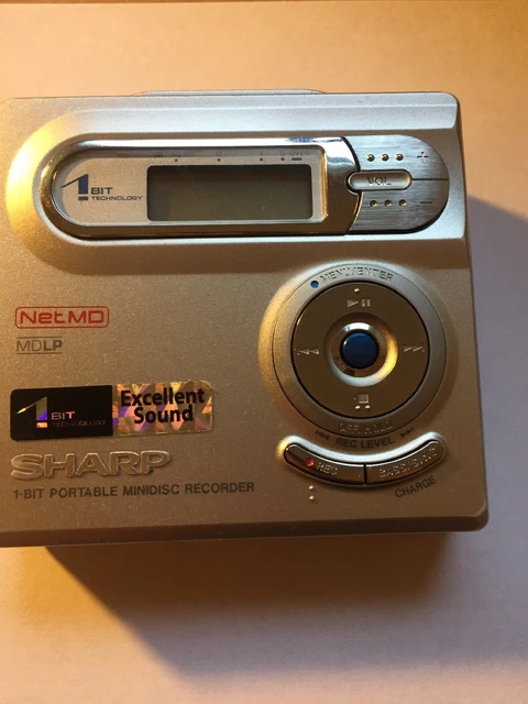 VINTAGE SHARP NET Md 1-Bit Minidisc Recorder Im-Dr420H(S) £26.00 - PicClick UK