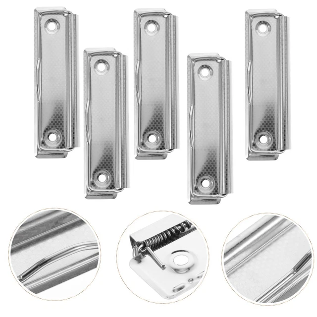 10 PCS OFFICE Supplies Writing File Clips Storage Clipboards for Work ...