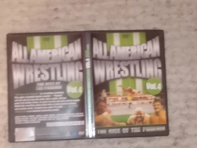 DVD ALL AMERICAN Wrestling Vol. 4 The Rise of the Phoenix WWF WWE WCW ...