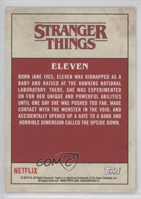 2019 TOPPS STRANGER Things Welcome To The Upside Down Orange 72/99 ...