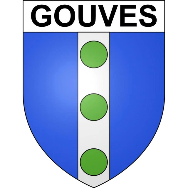 GOUVES 62 VILLE sticker blason écusson autocollant adhésif EUR 6,99 - PicClick FR