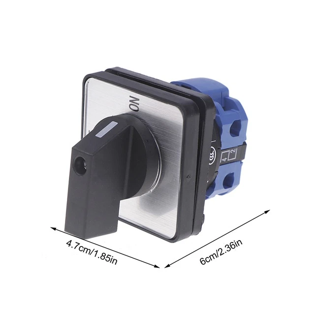 LW26-20 C02/1 ON/OFF Rotary Cam Switch 2 Position 2 Poles 4 Terminals 220V 20A $14.95 - PicClick AU