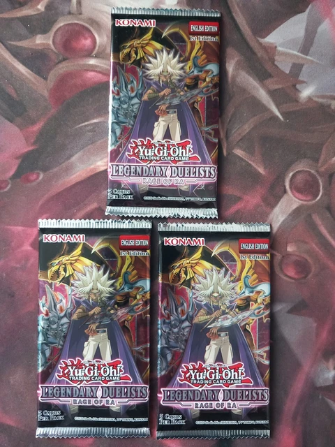 YU GI OH Legendary Duelists Rage Of Ra - 3X Sealed Packs EUR 1,17 - PicClick IT
