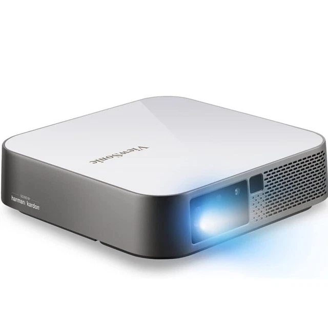 VIEWSONIC M2E FULL HD 1080p Portable LED Projector - White £199.00 ...