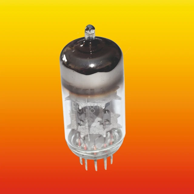 ECC85 TESLA DOUBLE Triode Vhf Vacuum Used Tested Tube = 6Aq8 B719 6L12 ...