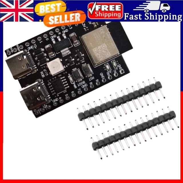 ESP32/ ESP32-S3/ESP32-C3 DEVELOPMENT Board Dual Type-C (ESP32-C3) £7.43 - PicClick UK