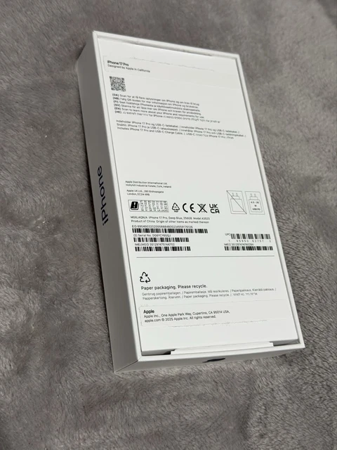 APPLE IPHONE 17 Pro – Opened – 100% Battery Health £720.70 - PicClick UK