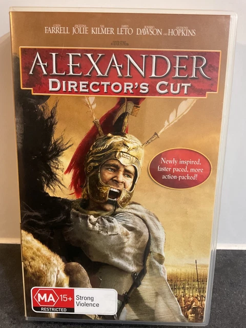 ALEXANDER - DIRECTOR’S Cut VHS/PAL Warner Big Box RARE VGC $49.95 ...