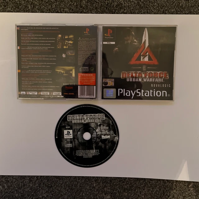 DELTA FORCE URBAN Warfare Sony PlayStation 1 PS1 Game - Home Printed ...