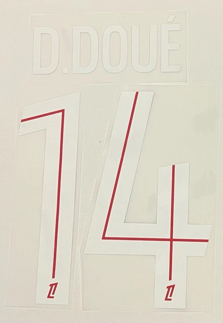 FLOCAGE #14 Doué Version 2025 2026 Domicile Paris Ligue EUR 18,00 ...