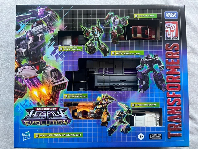 TRANSFORMERS LEGACY EVOLUTION Stunticons Box Set Combiner, New And ...