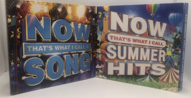 NOW THAT’S WHAT I Call A Song (2015) & Summer Hits (2016) 3CD Sets £5. ...