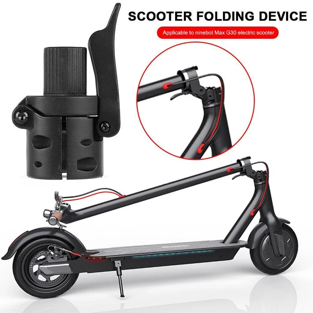 ALUMINUM ELECTRIC SCOOTER Folding Rod Pole Base Folding Hook for ...