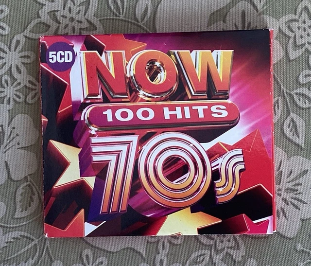 NOW: 100 HITS 70s 5xCDs £10.00 - PicClick UK