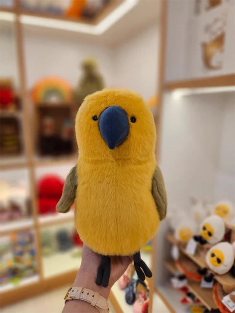JELLYCAT BUDGEBY PARROT Plush Rare Collectable Birthday Gift New w/Tags ...