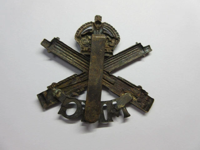 VINTAGE WW1 'MOTOR Machine Gun Corps' MILITARY CAP BADGE £2.50 ...