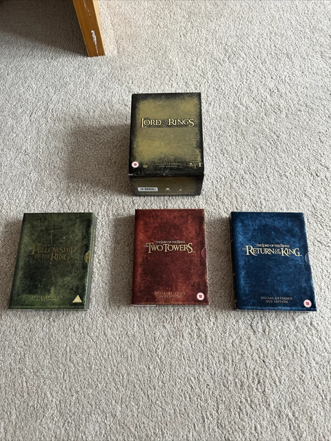 THE LORD OF the Rings Trilogy (Extended Edition Box Set) [DVD] - DVD ...