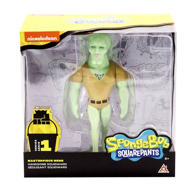 SPONGEBOB SQUAREPANTS MUSCULAR Buff Handsome Squidward Limited Edition ...