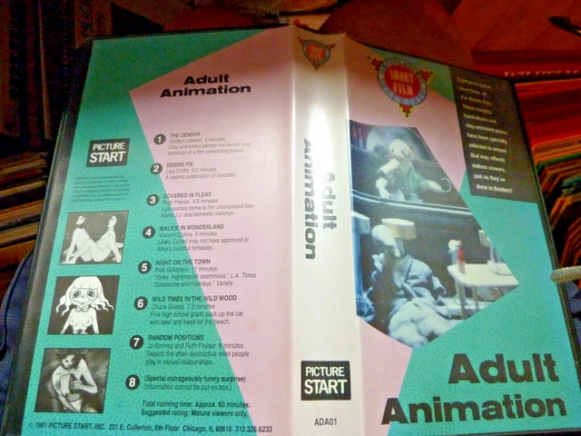 ADULT ANIMATION, USED Vhs Tape From A Private Collection £55.66 ...