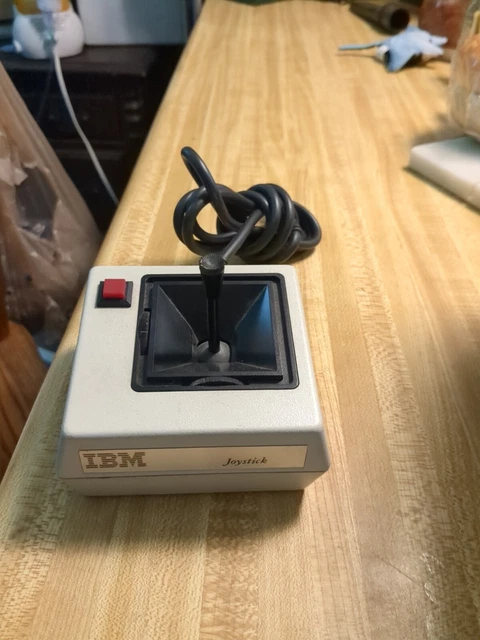 VINTAGE COMPUTER MICROSPEED PC-Trac Trackball IMB PC Joystick Style ...