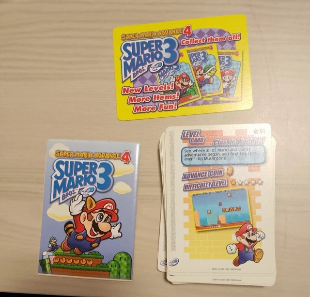SUPER MARIO ADVANCE 4: carte e-reader di Super Mario Bros. 3 ...