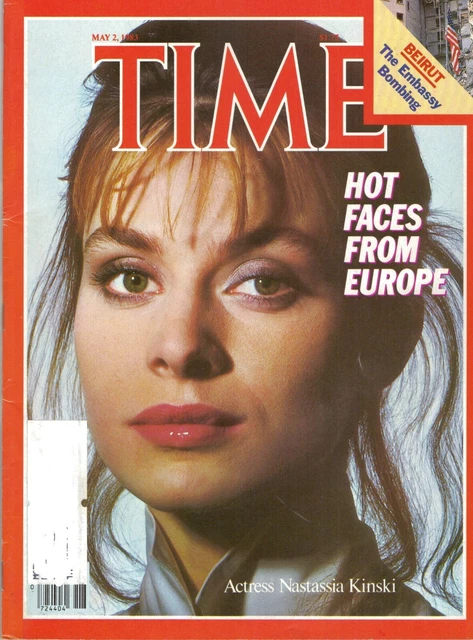 1983 TIME MAGAZINE Nastassia Kinski Isabella Rossellini Joanna Pacula ...
