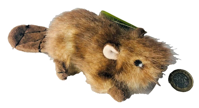 SOFT TOY GOPHER Beaver Animal Squeaky Toy Vintage £22.20 - PicClick UK