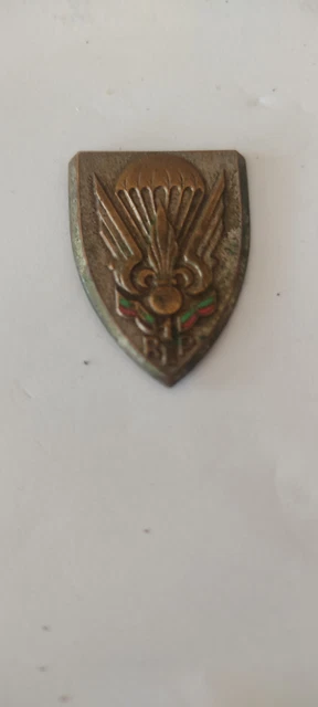 ANTIQUE MILITARY BADGE Legion 1° REP Paratrooper Missing Attachment £34 ...
