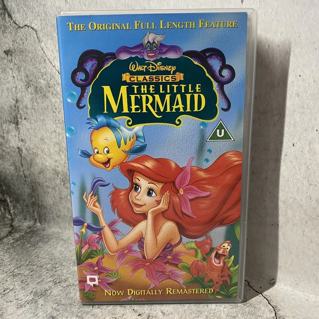 THE LITTLE MERMAID: Classics original full length feature VHS Disney ...