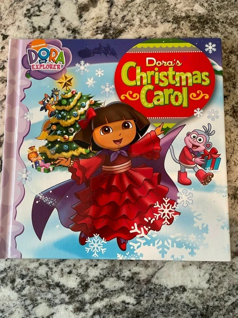 NICKELODEON DORA THE Explorer Dora's Christmas Carol Hardcover Book EUR ...